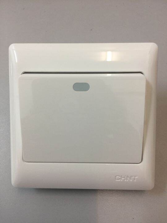 CHINT New7-G 1 Gang 1-Way Switch (Big Rocker) | Lazada