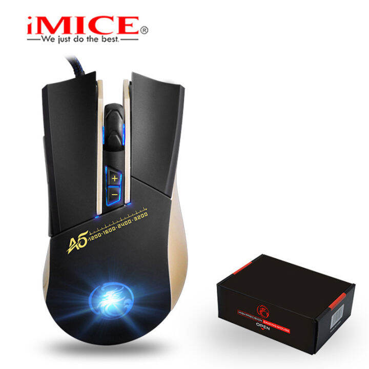 IMICE A5 Professional 7-Key Photoelectric Four-Color Breathing Light ...