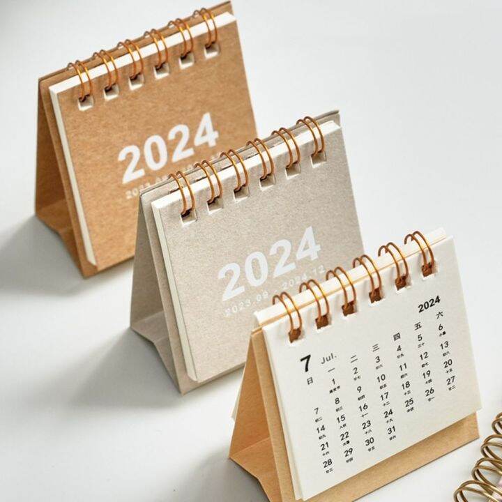 mini calendar 2024 artistic calendar pad UNDERGR Agenda Organizer 2024 ...