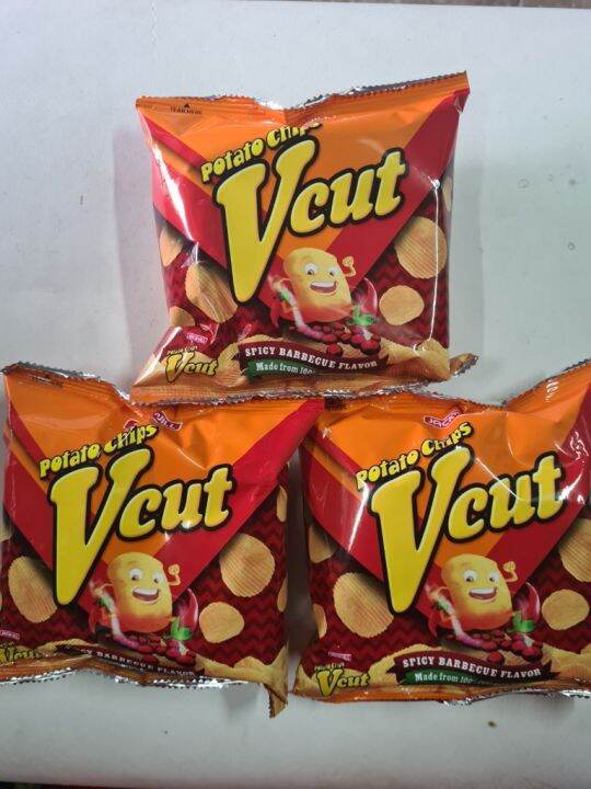 3 Packs V-cut Spicy BBQ Flavor (25g) | Lazada PH