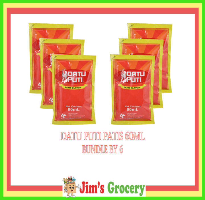 JIMS DATU PUTI PATIS 60G (BUNDLE BY 6) | Lazada PH