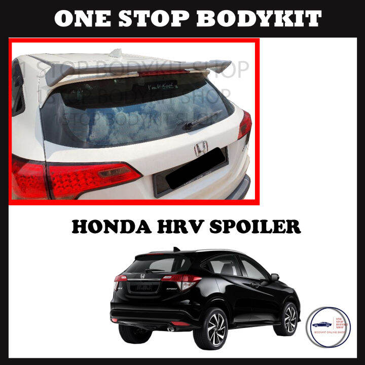 HONDA HRV SPOILER (FIBER GLASS)SKIRT LIP BODYKIT | Lazada
