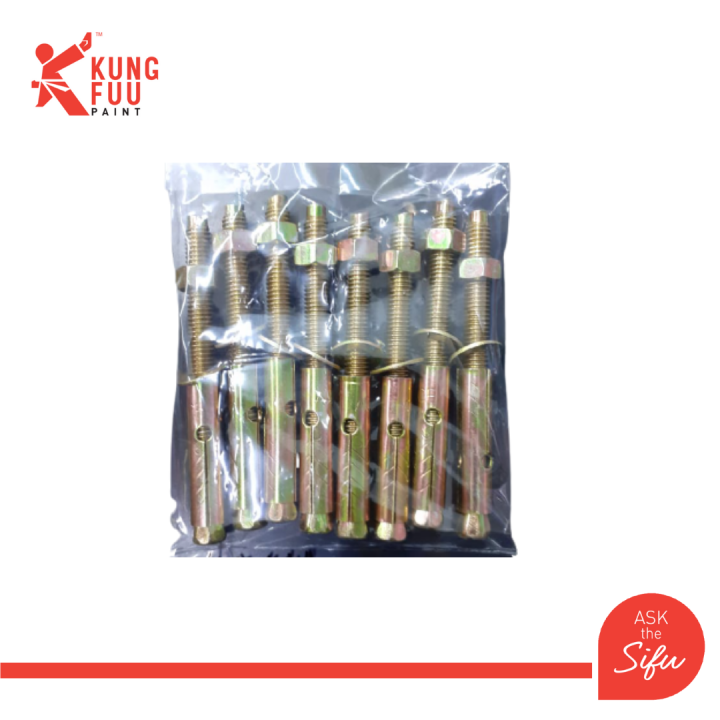 Steel wall plug 3/8" x 4-1/2" | Lazada