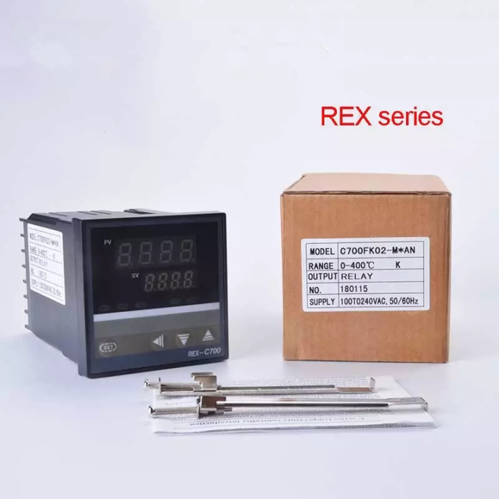 220V Oven Temperature Controller REX-C700 C700 Universal Input Relay Output SSR output 72*72mm ...
