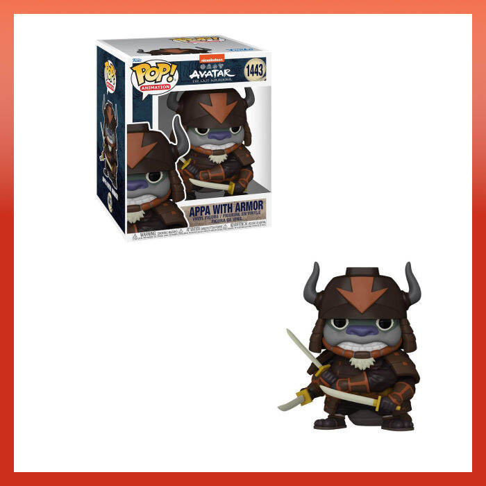 Animation Deluxe Avatar The Last Airbender Appa with Armor #1443 Funko ...