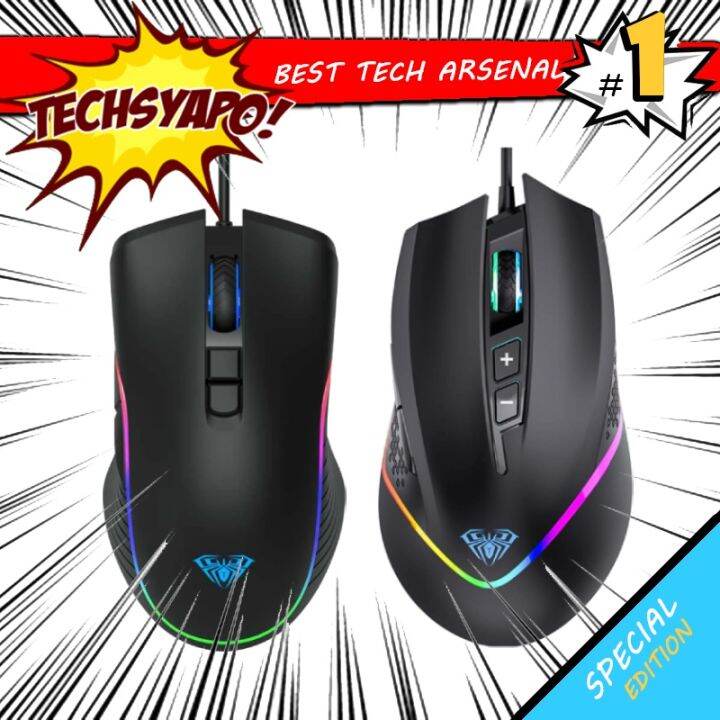 AULA WIND F805/F806 GAMING MOUSE | Lazada PH