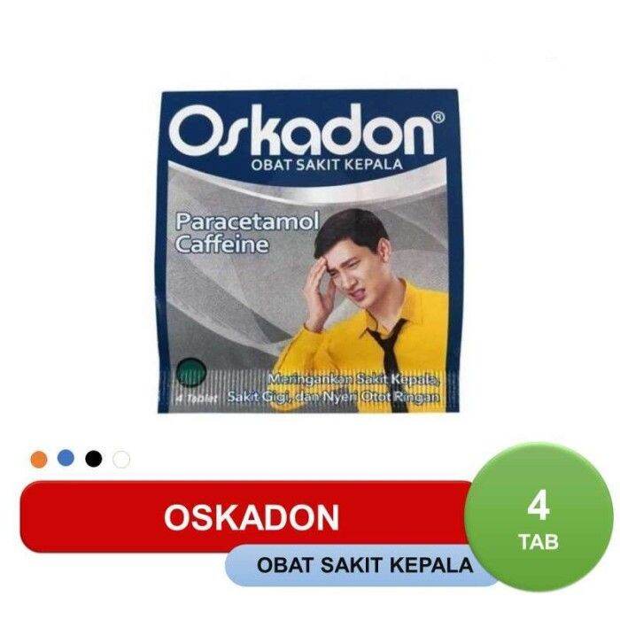 Oskadon SP Tablet Obat Pereda Nyeri Otot Strip isi 4 Tablet | Lazada ...