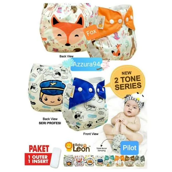 Baby Leon CLODI CLOTH DIAPER Popok Cuci Pakai Ulang Bayi Baby Diaper ... Baby Leon CLODI CLOTH DIAPER Popok Cuci Pakai Ulang Bayi Baby Diaper ...