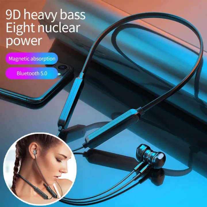 G04 Bluetooth Earphones 5.0 Wireless Sports Headphones Stereo Subwoofer ...