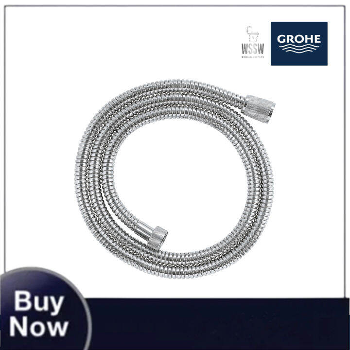 GROHE 1500MM RELEXAFLEX METAL LONGLIFE METAL SHOWER HOSE 28143000 | Lazada