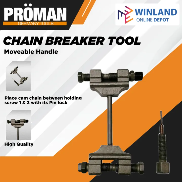 Proman Original Germany Tools Chain Breaker Tool Moveable Handle KV ...