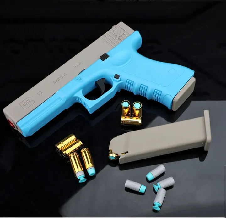 [Grey's World] Glock 18 Half Metal, Half Nylon, Slide stop, Blaster ...