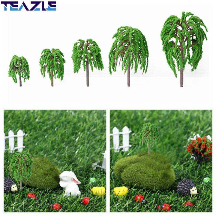 TEAZLE 10/20ชิ้นแบบทำมือสำหรับโครงร่างแบบจำลองถนนทางหลวงเมืองโต๊ะเล่น ...