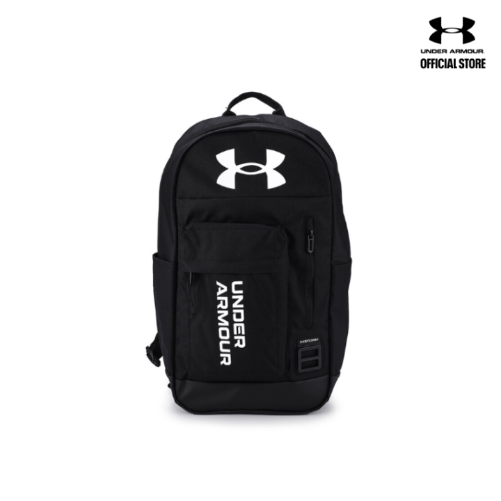 Under Armour UA Halftime Backpack (Unisex) - Black/Black/White | Lazada PH