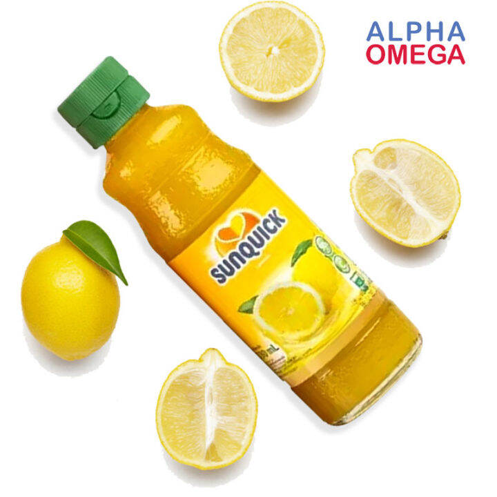 SUNQUICK LEMON 330 ML - SIRUP SUNQUICK RASA LEMON - SYRUP SUNQUICK ...