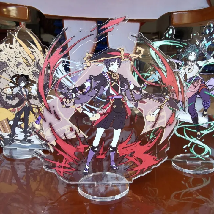 Anime Figure Genshin Impact Scaramouche Zhongli Hutao Xiao Kaeya ...