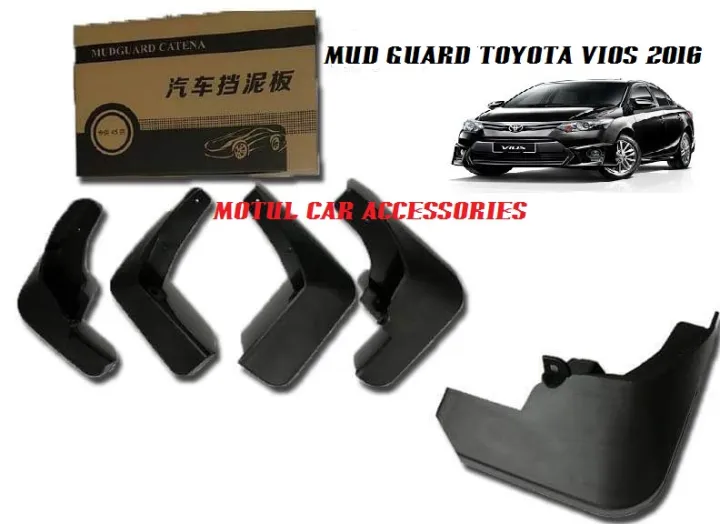 Mud Guard Toyota Vios 2014-2018 | Lazada PH