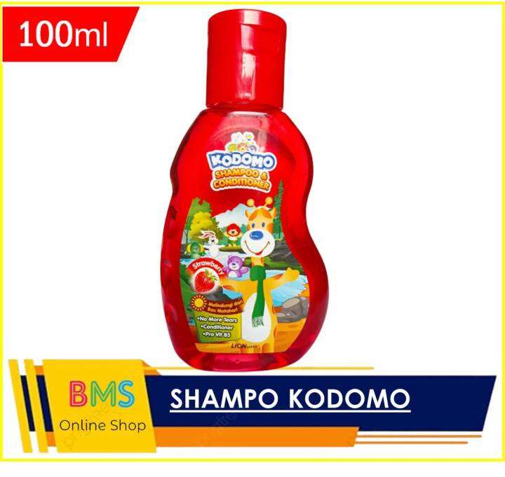 KODOMO 2IN1 SHAMPO DAN CONDITIONER ANAK TIDAK PEDIH DI MATA UKURAN 100 ML | Lazada Indonesia