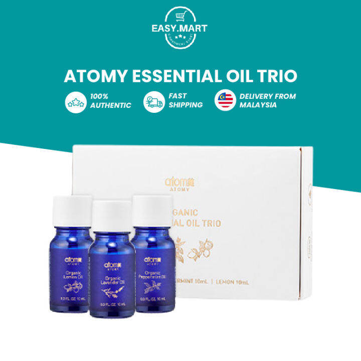Atomy Essential Oil Trio (10 ml x 3) | Lazada