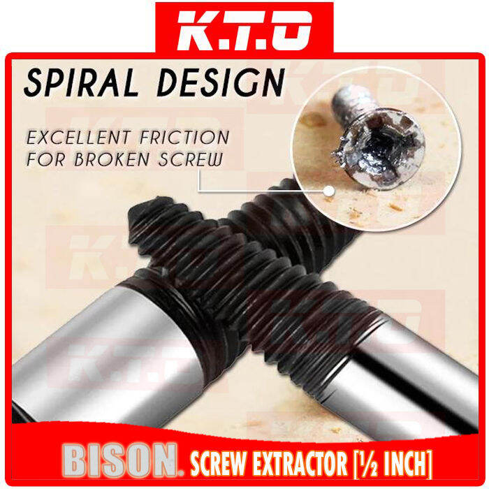 HEAVY DUTY PIPE EXTRACTOR DAMAGE SCREW EXTRACTOR BOLT NUT REMOVER WATER ...