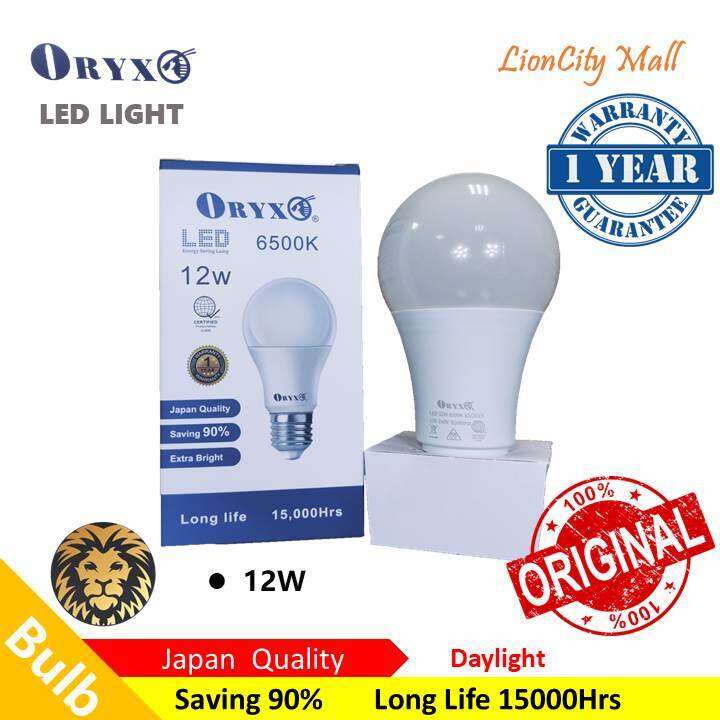 ORYX LED Light Bulb Japan Quality 3W 5W 7W 9W 12W 14 Watts Daylight E27 ...