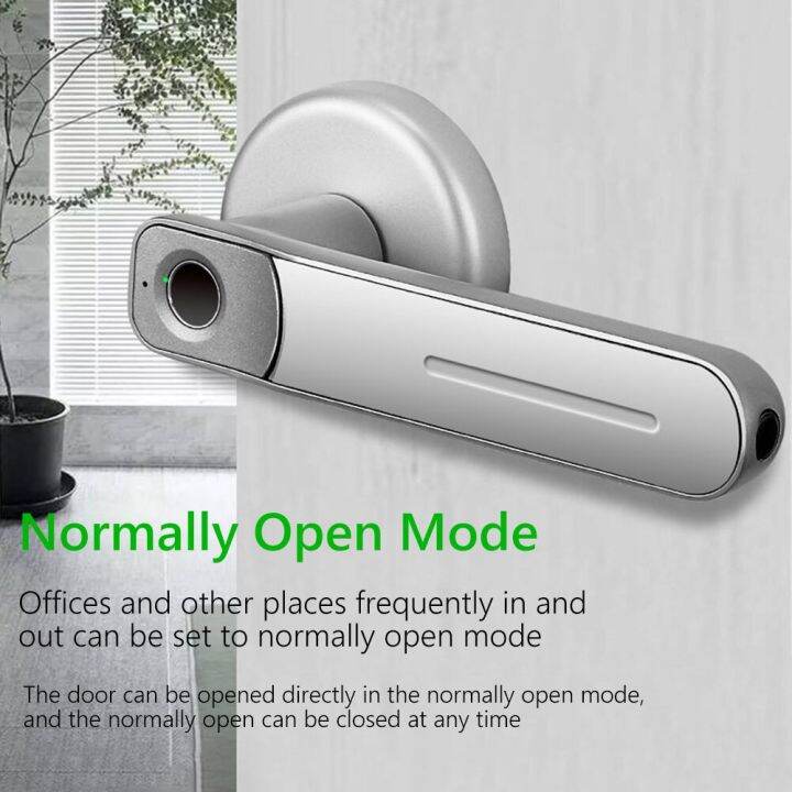 WAFU WF-016 Fingerprint Electronic Door Lock Smart Bluetooth Password ...