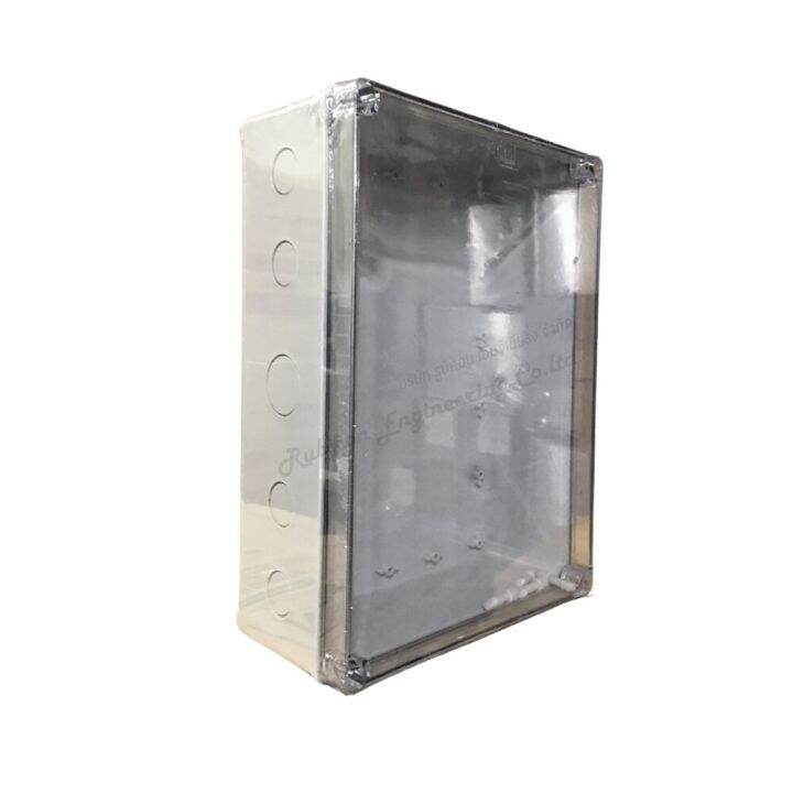 E 208/T* กล่องพลาสติก แบบฝาใส (พลาสติก ABS) ขนาด : W250 x H350 x D120 ...