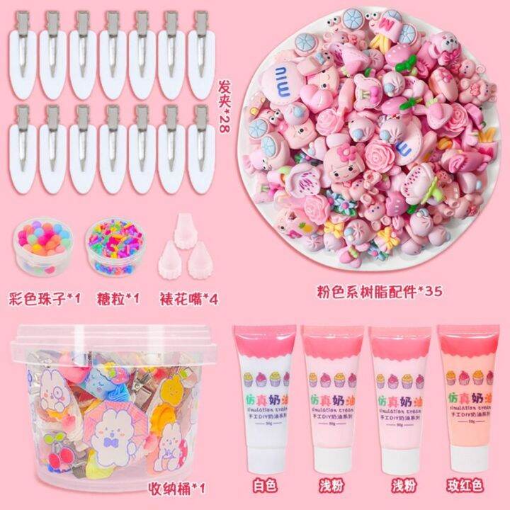 FGSDF ของเล่นเด็กหญิงอุปกรณ์ตกแต่งผมน่ารักไอเดียสร้างสรรค์สำหรับเคส ...