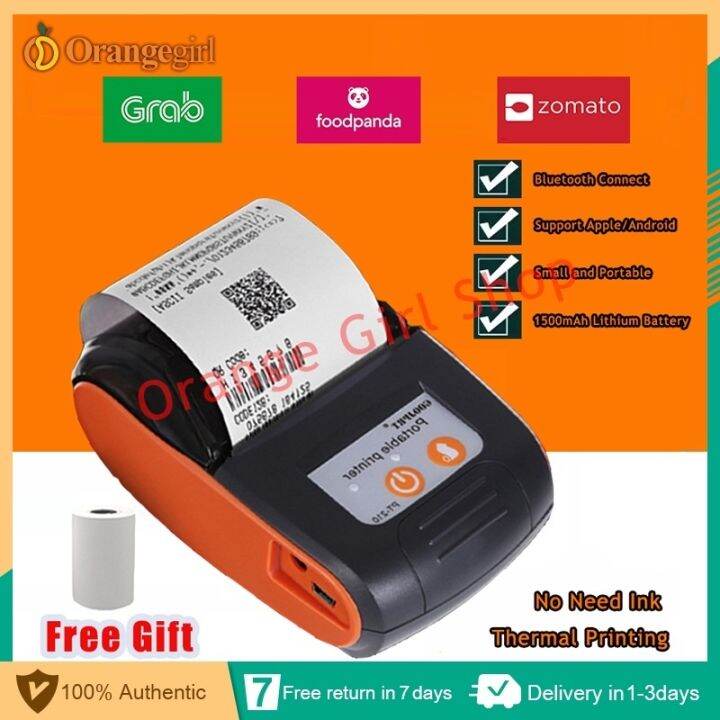 PT-210 Portable Receipt Printer Thermal 58mm IOS Makers | Lazada PH