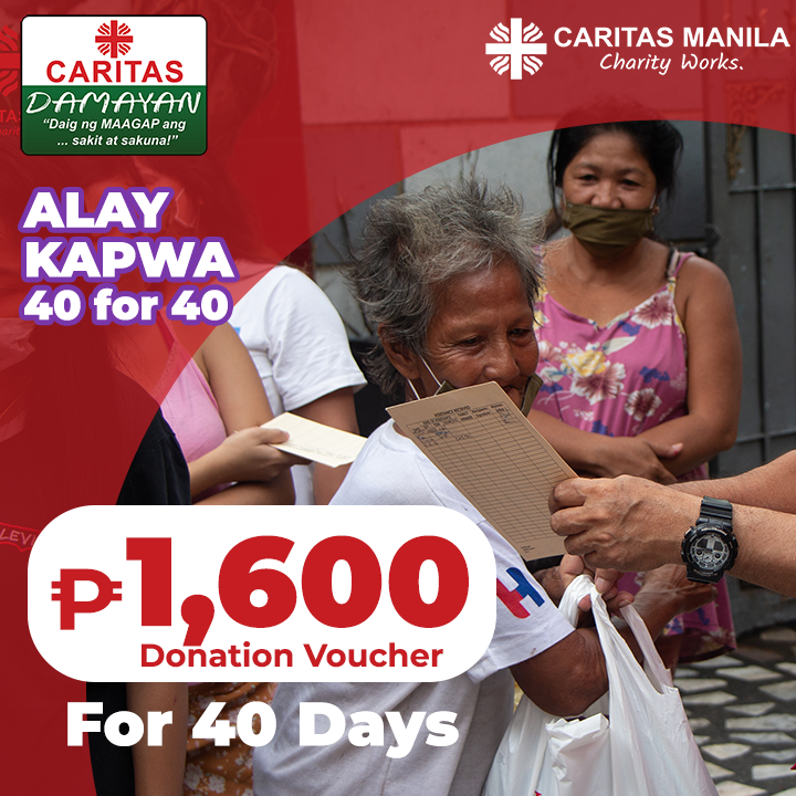 Caritas Manila Alay Kapwa Donation Voucher - Php 1,600 | Lazada PH