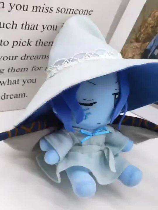 (ร้อน) Elden แหวน Ranni ตุ๊กตาตุ๊กตา Fumo หิมะแม่มดยัดไส้ของเล่น ...