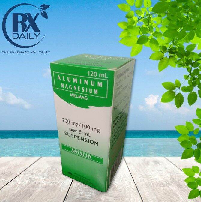Aluminum Magnesium Melmag 120mg ANTACID 120ml | Lazada PH