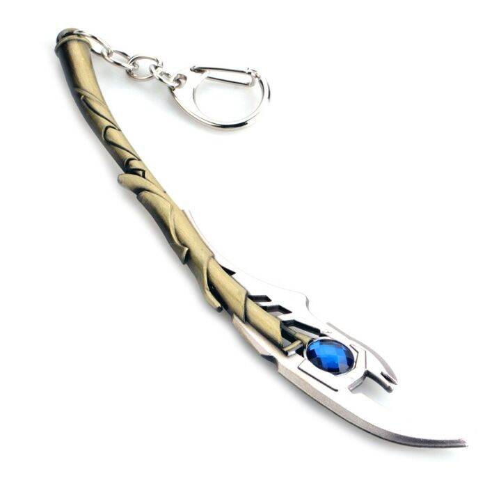 tiorinsecur1988 Avengers Loki Scepter Keychain Figure Model Key Chain ...