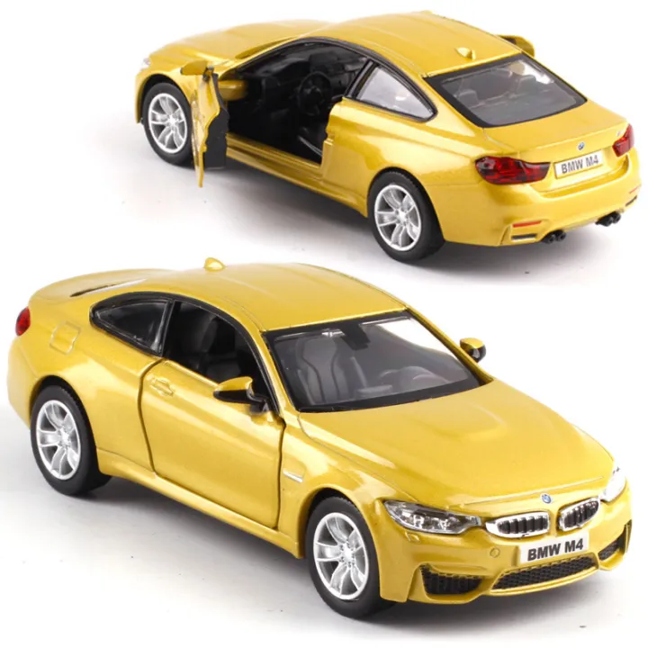 [Boxed] BMW 1:36 coupe model M4 alloy car model door can open children ...