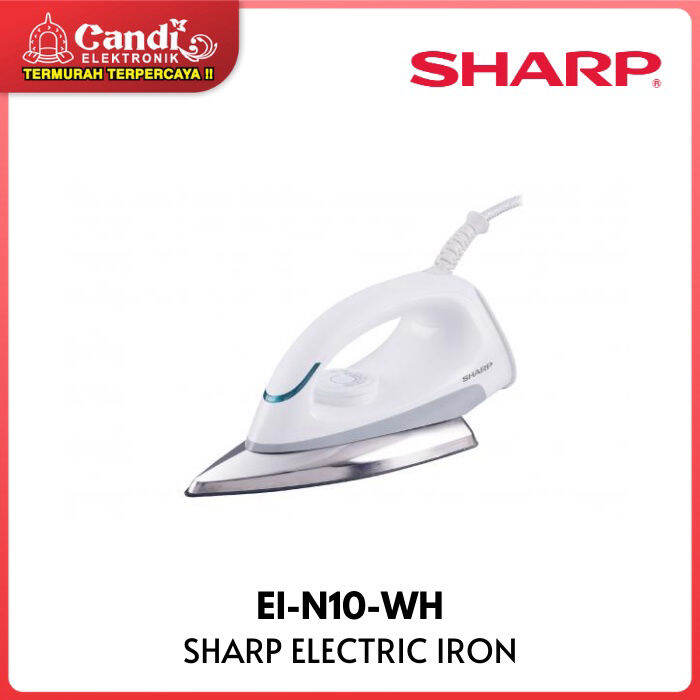 SHARP Setrika Listrik 350 watt EI-N10-WH | Lazada Indonesia