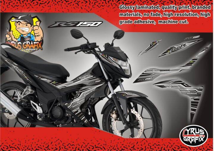 Honda RS150 Decals | Lazada PH