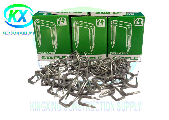 Insulated Staple Nail Sold per box | Lazada PH