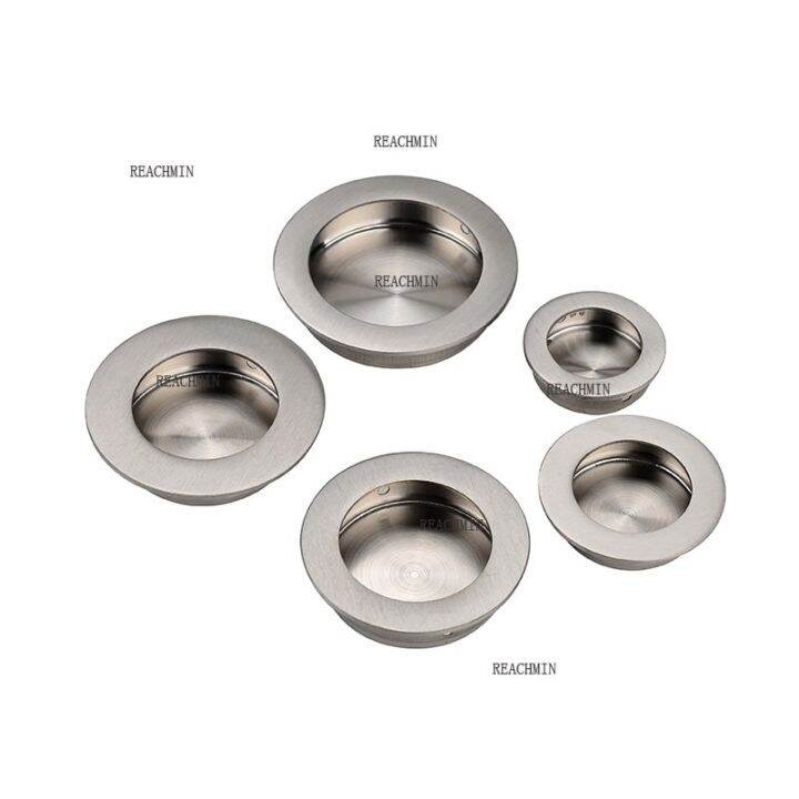 4pcs 304 Stainless Steel Recessed Flush Pull Finger Insert Sliding Door ...