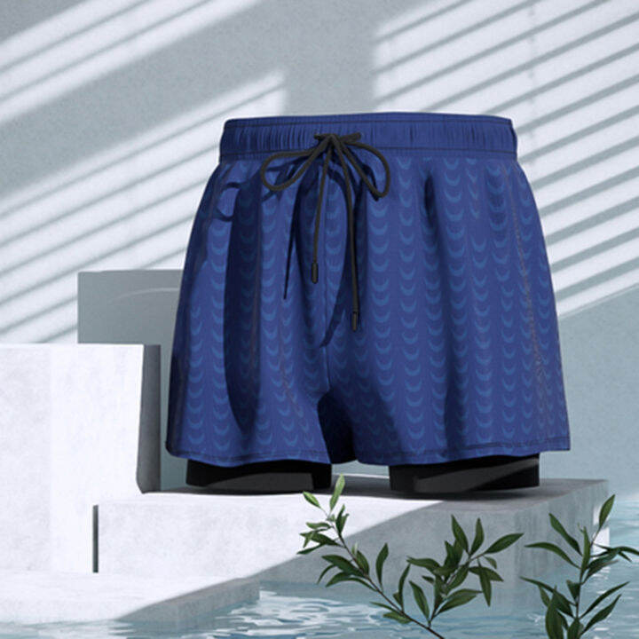 L 5xl Swim Trunks Mens Hot Spring Anti Embarrassment Loose Swim