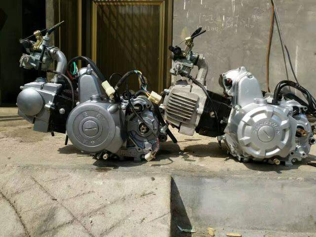 Curved beam motorcycle engine 110 tricycle and two-wheeled vehicle 100 ...