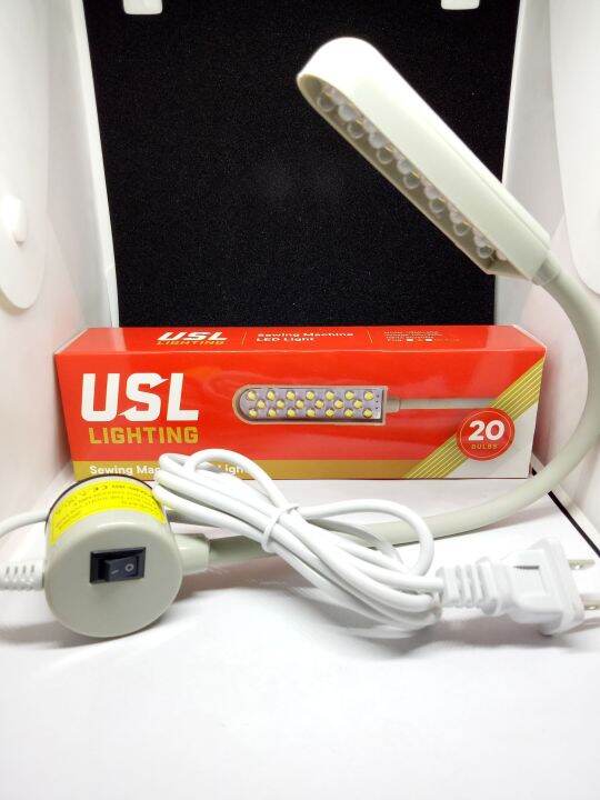 [ Uno Sewing ] USL Sewing Machine Led Light with Magnet 10 / 20 Bulb ...