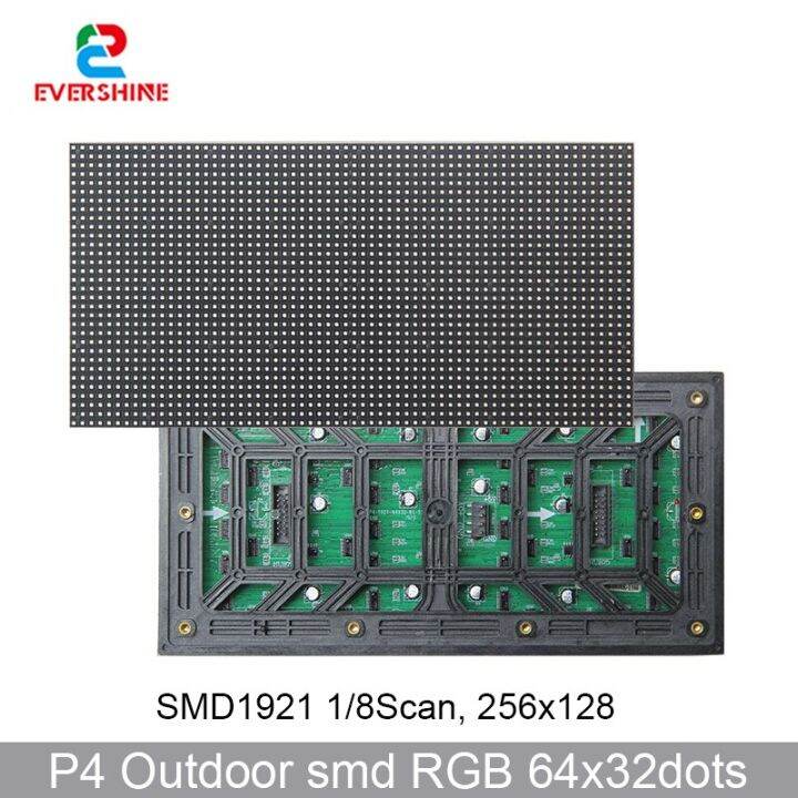 Outdoor LED Full-Color Module P4 256*128mm 64*32Pixels SMD Light ...