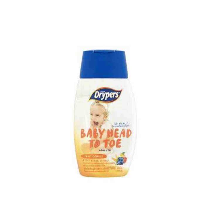Drypers Baby Head To Toe (FRUIT) 220ml | Lazada