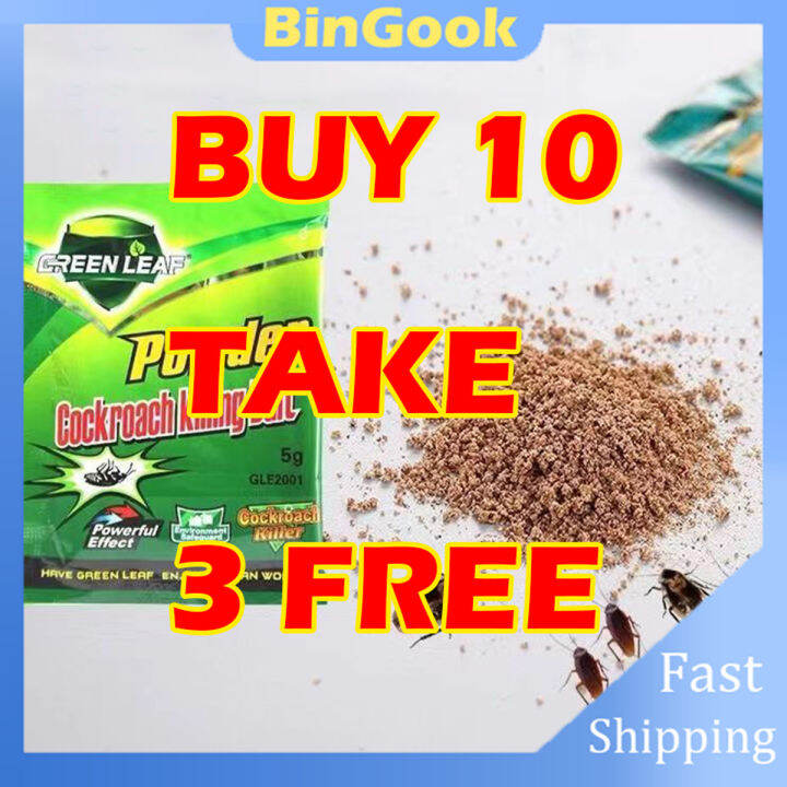 Green Leaf Powder Cockroach / Ant killing Bait Powder Pest Control ...