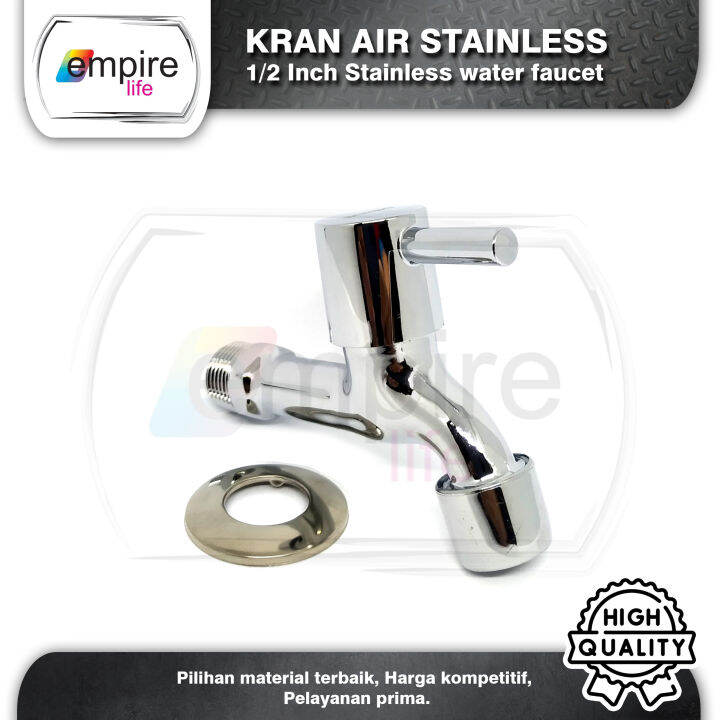 Keran / Kran Air Stainless 1/2 inch / Kran Tongkat | Lazada Indonesia