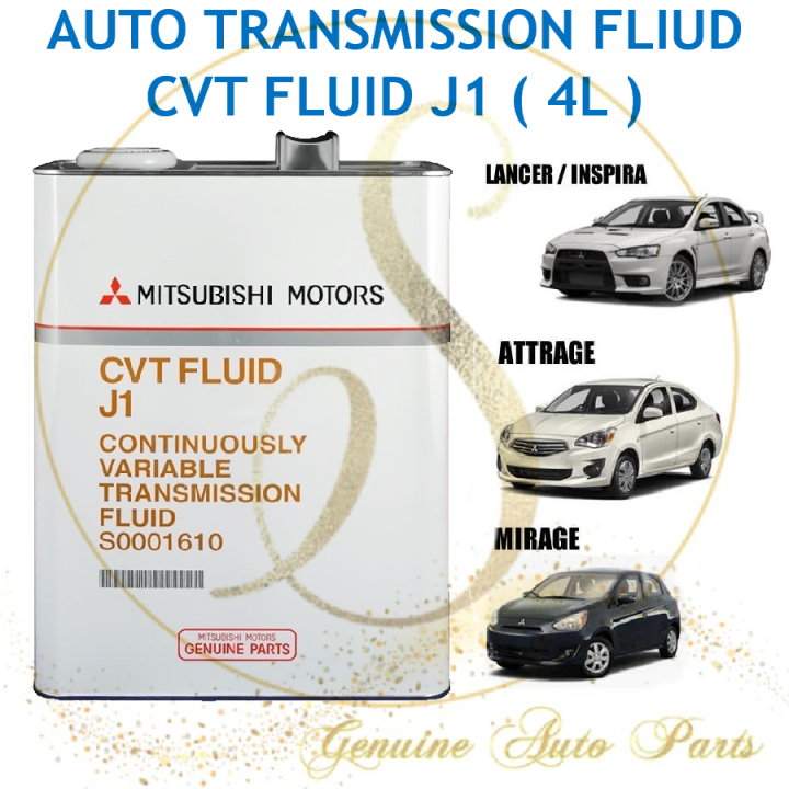 ( 100% Original ) Mitsubishi ATF CVT FLUID J1 J-1 Auto Transmission Oil ...