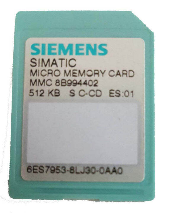 SIEMENS 6ES7953-8LF20-0AA0 SIMATIC S7, MICRO MEMORY CARD FOR S7-300/C7/ET 200, 3, 3V NFLASH, 64 ...