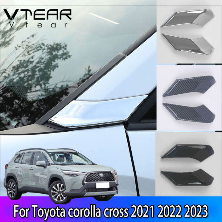 Vtear For Toyota COROLLA CROSS 2021 2022 2023 Car A-pillar decoration ...