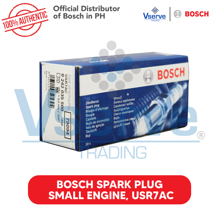 Bosch Spark Plug Small Engine USR7AC/pc for Car Original | Lazada PH