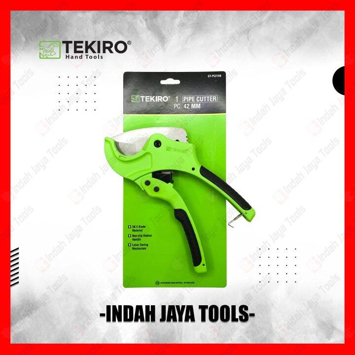 TEKIRO GT-PC215 PVC Pipe Cutter 42 mm Alat Potong Gunting Pipa Plastik | Lazada Indonesia